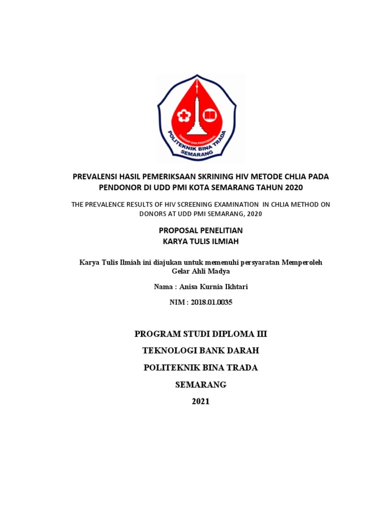 Proposal (Anisa Kurnia) | PDF | Sains & Matematika