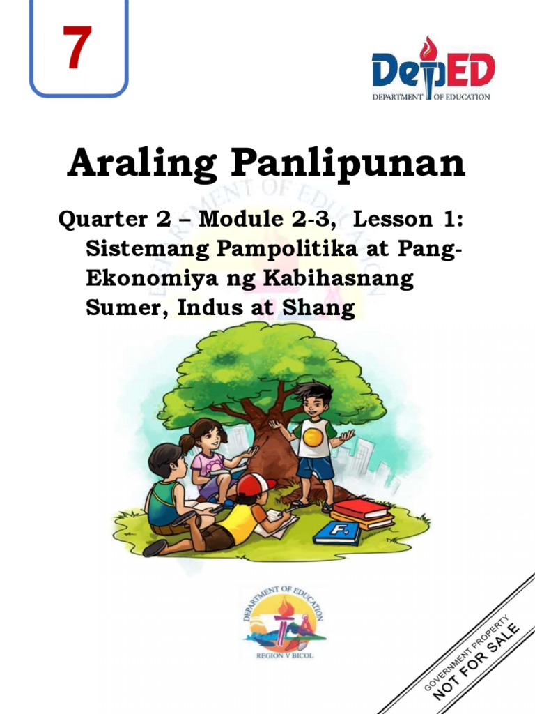 AP G7 Q2 Module 2-3, Lesson 1 | PDF