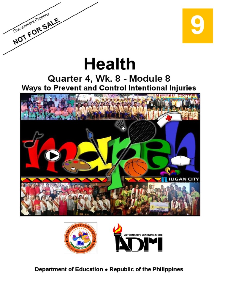 Health: Quarter 4, Wk. 8 - Module 8 | PDF | Bullying | Violence