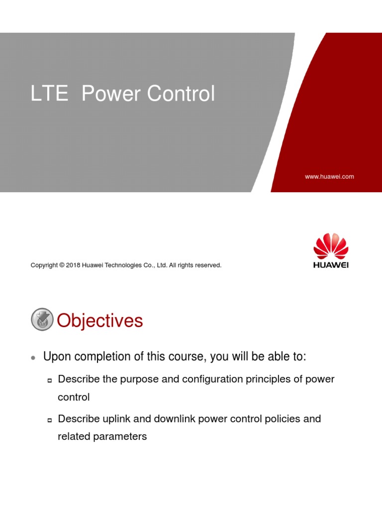 2 OEO42006L1 LTE Power Control | PDF | Telecommunications | Radio
