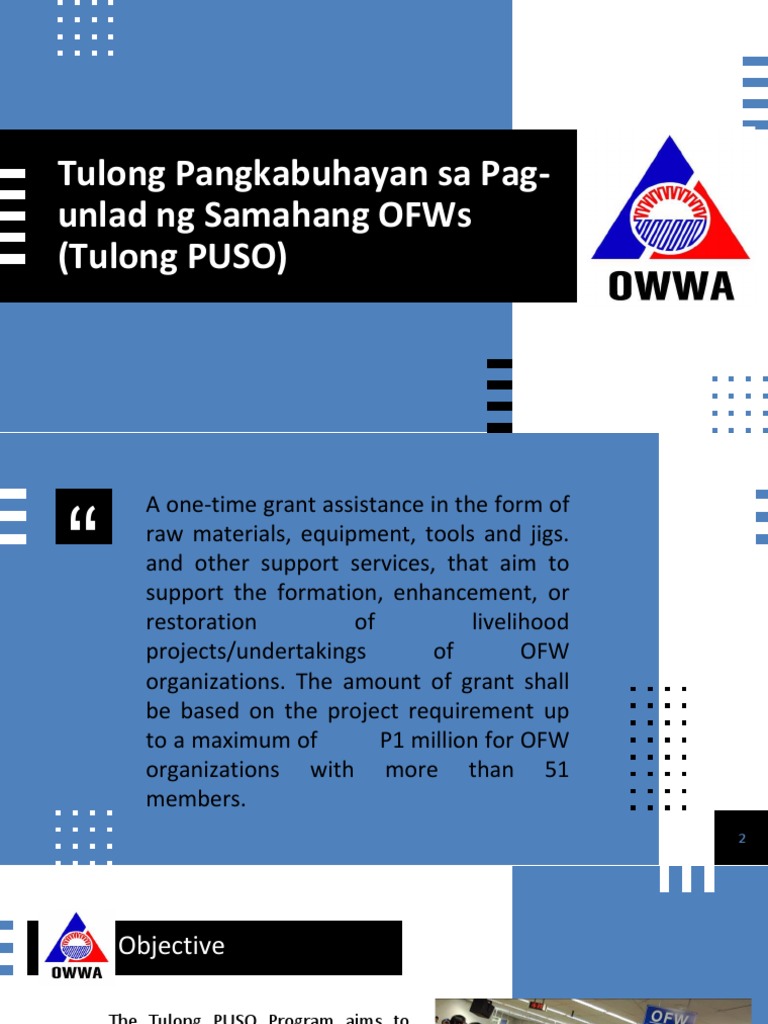 Tulong Puso Briefer | PDF | Economies | Business