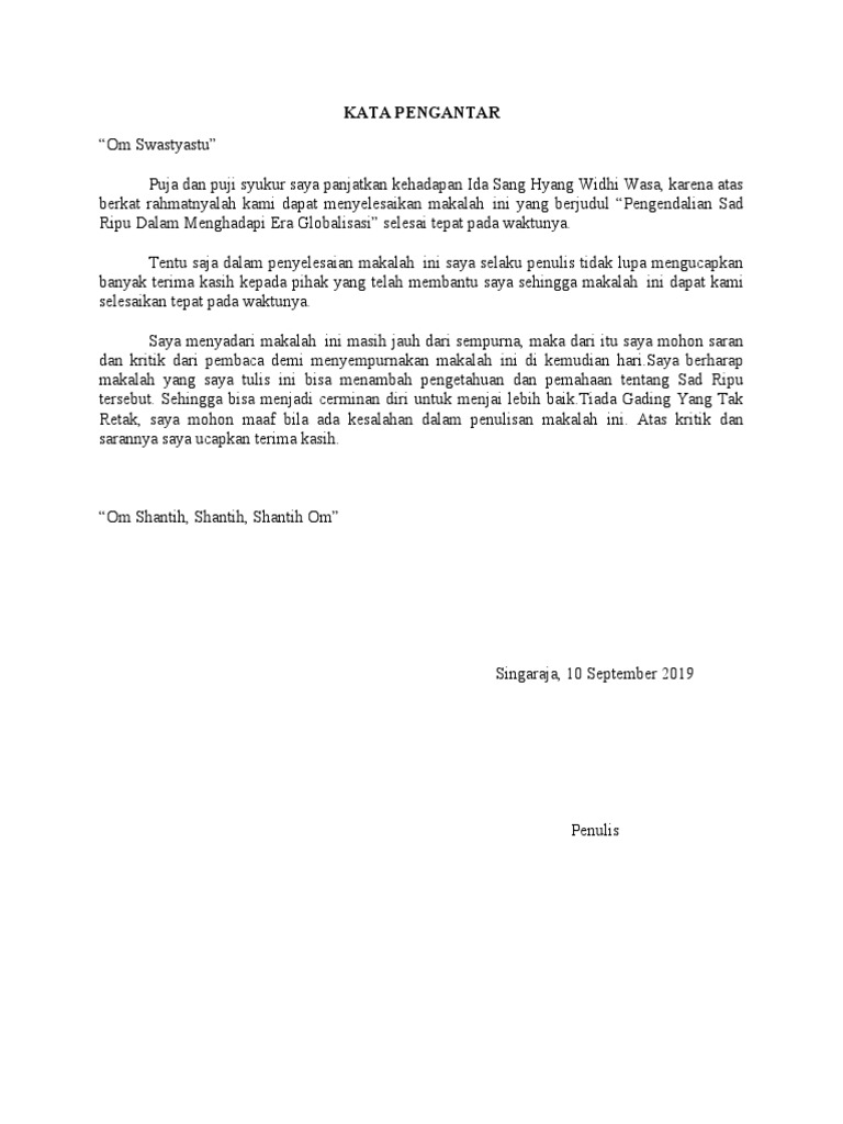 Sad Ripu | PDF | Agama & Spiritualitas | Gaya Hidup