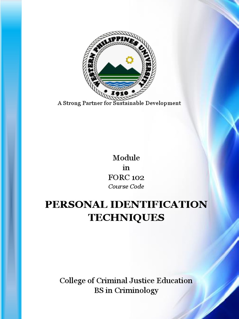 Module 2 Lesson 1 Pdf Fingerprint Skin