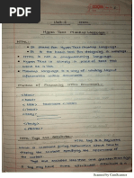 Operating System Handwritten Notes of Module 1,2,3,4,5 | PDF