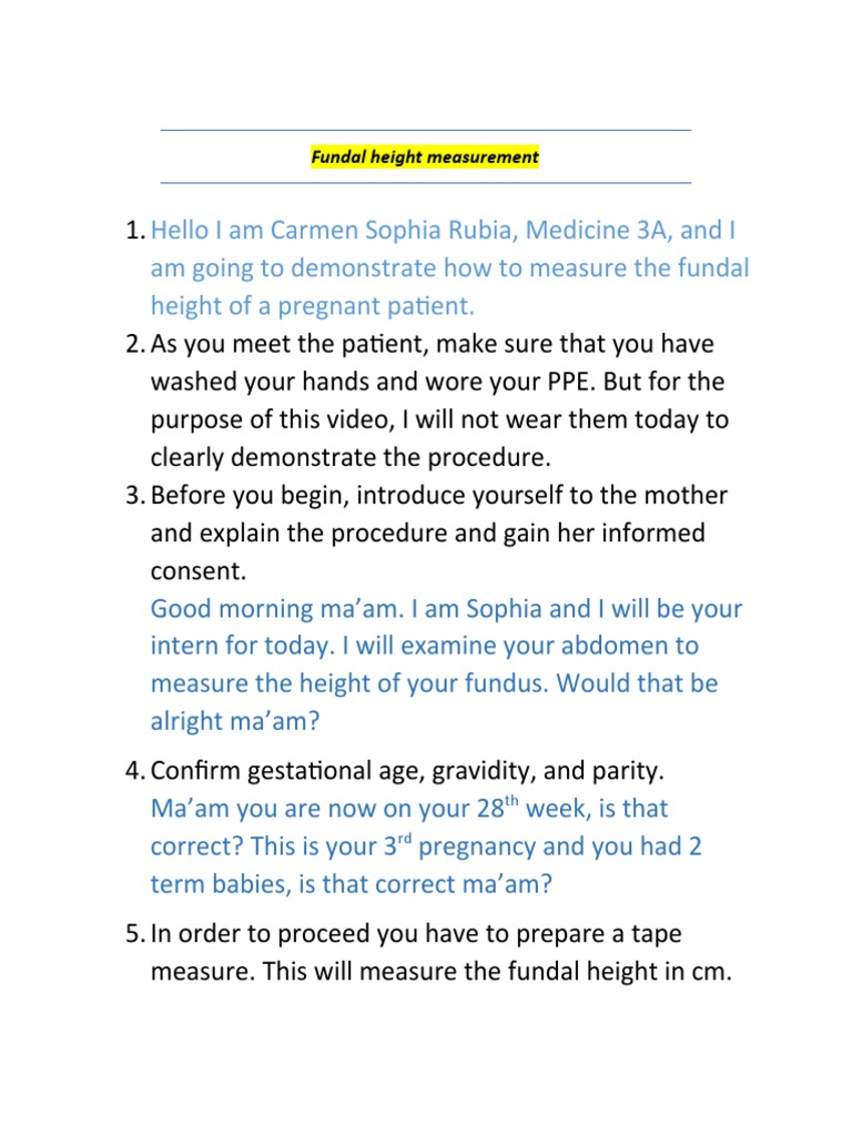 OB Return Demo | PDF | Obstetrics | Maternal Health