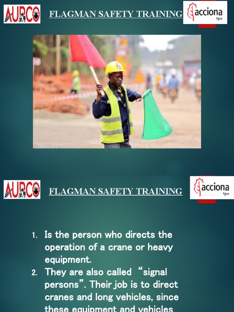 Flagman Safety Training | PDF | Traffic | Flag