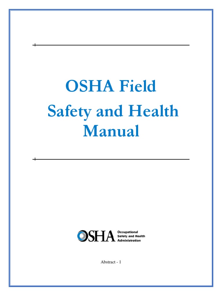 OSHA Safety Code | PDF | Occupational Safety And Health Administration ...