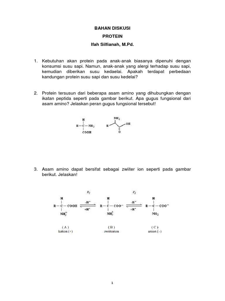 Sifat Fungsional Protein sebagai Emulsifier | PDF | Memasak, Makanan ...