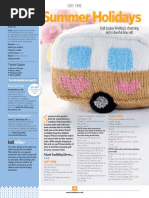 Red Cross Trauma Teddy Pattern | PDF | Knitting | Yarn