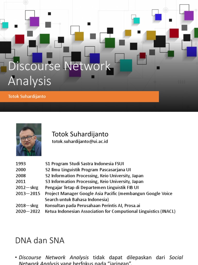 M9 - Discourse Network Analysis | PDF