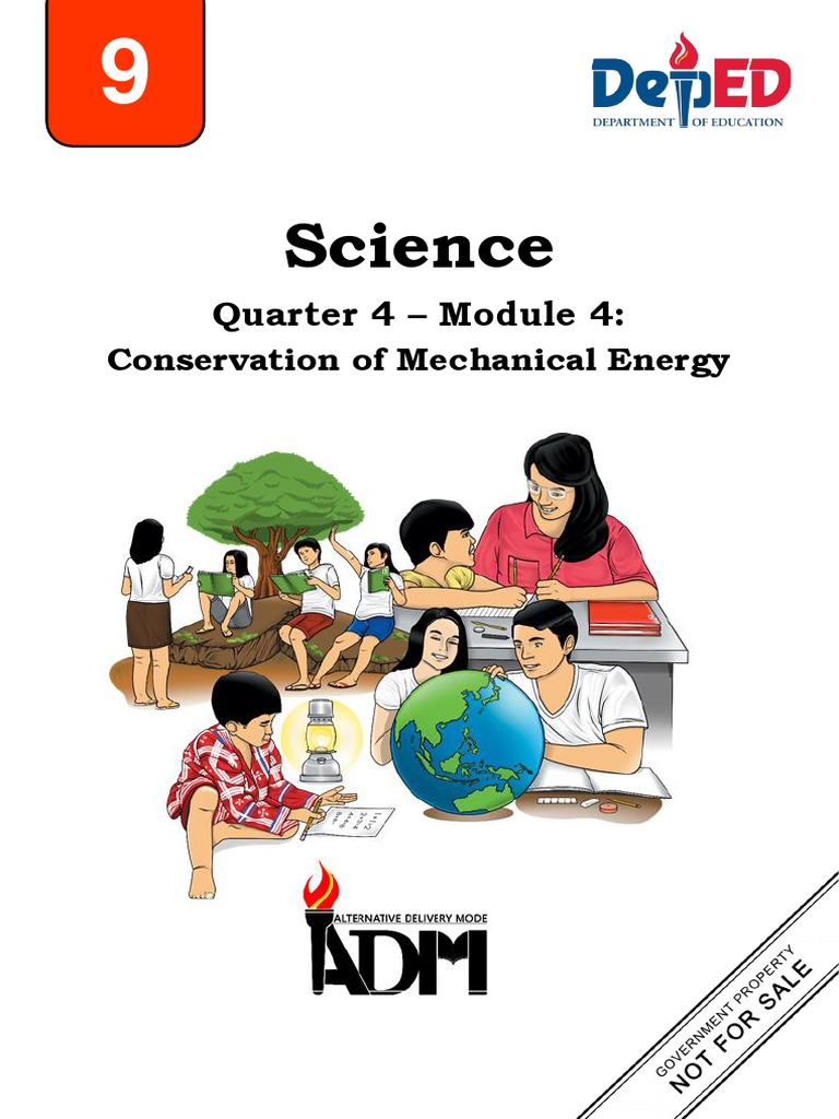 Science: Quarter 4 - Module 4 | PDF | Potential Energy | Kinetic Energy