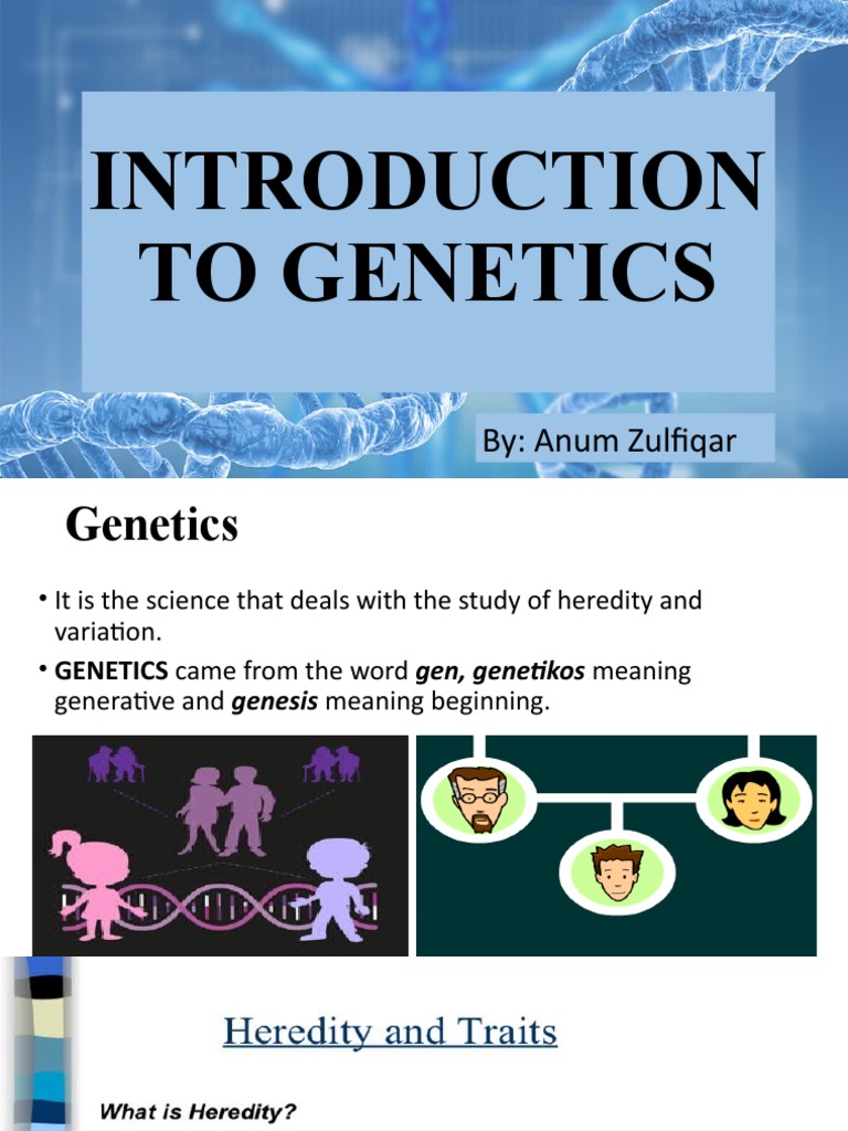 Introduction to Genetics and DNA | PDF | Science & Mathematics