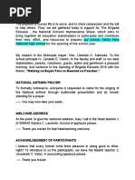 Script For Gad Training | PDF | Wellness