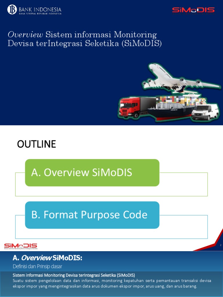 Tayangan Overview SiMoDIS | PDF