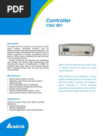 Datasheet - Delta ORION Controller | PDF | Programmable Logic ...