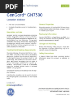 GenGard Technology | PDF | Corrosion | Chlorine