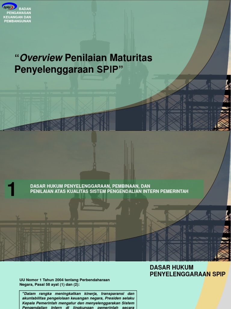 Paparan Microlearning Penilaian Maturitas Penyelenggaraan SPIP | PDF | Bisnis