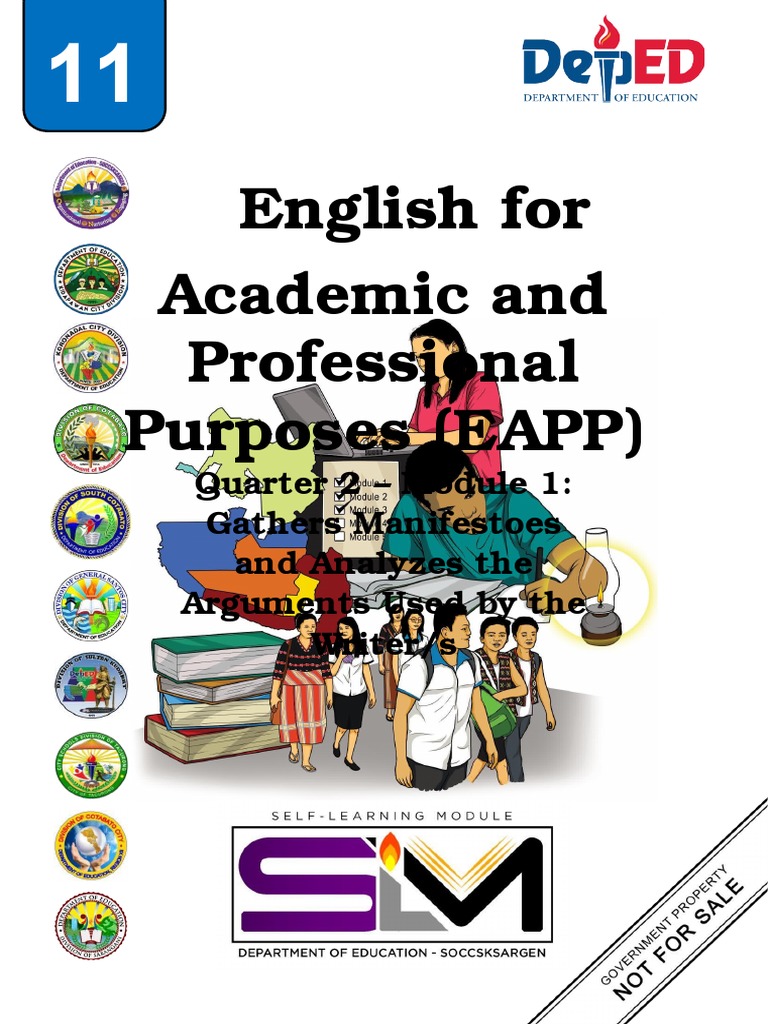 EAPP Q2 Module 1-Converted1111 | PDF | Argument | Libraries