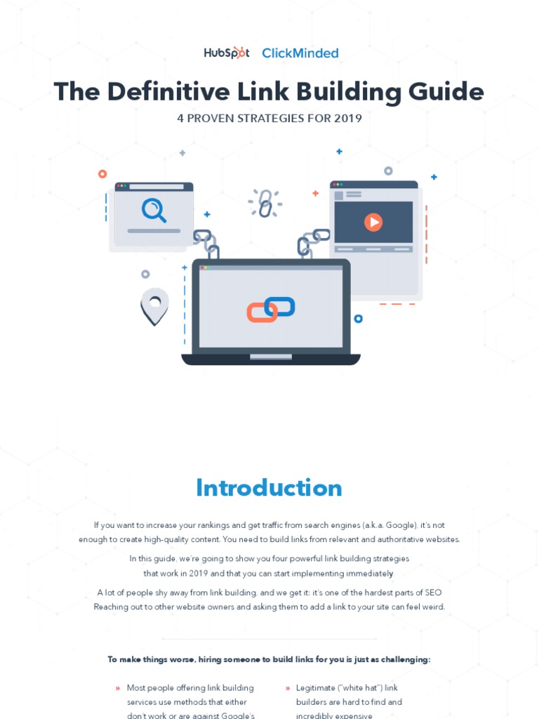 The Definitive Link Building Guide: 4 Proven Strategies For 2019 | PDF ...