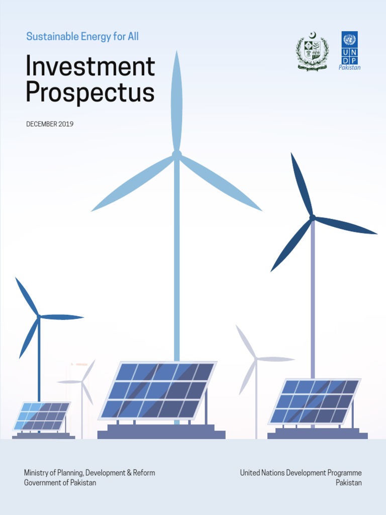 Investment Prospectus | PDF | Renewable Energy | Hydroelectricity
