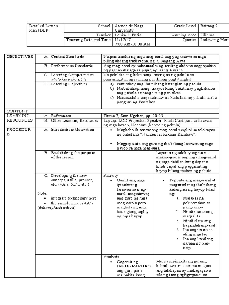 Detailed Lesson Plan2 (Edtech) | PDF