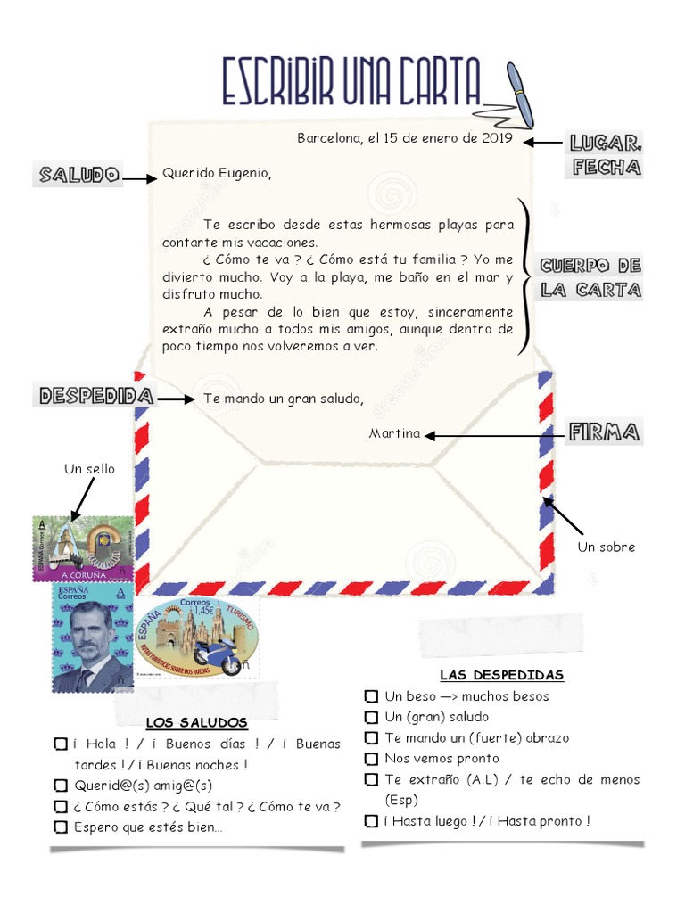 Escribir Una Carta | PDF