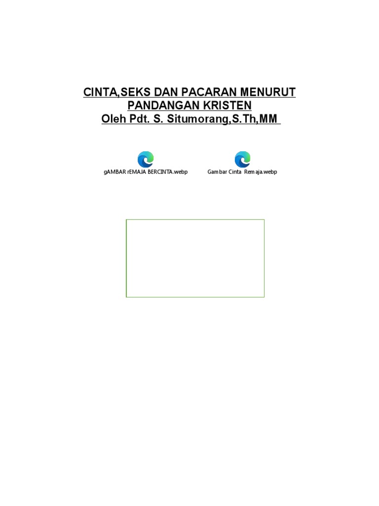 Pacaran Dan Seks | PDF