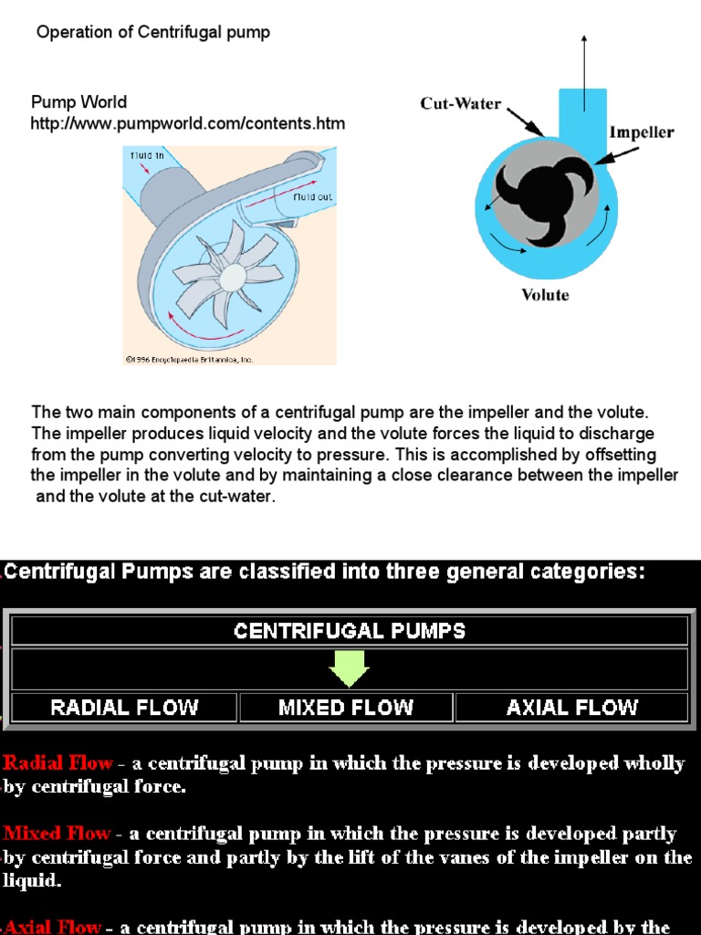 Operation of Centrifugal Pump | PDF | Pump | Metrology
