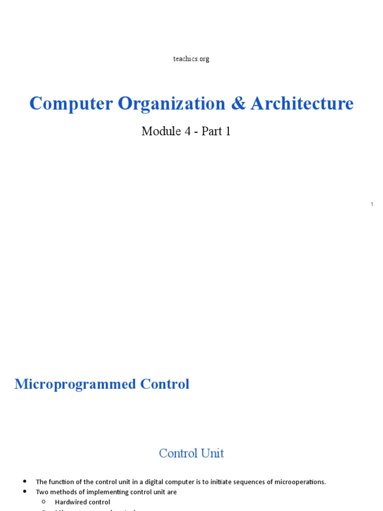 Coa Module 4 Part 1 | PDF | Subroutine | Central Processing Unit