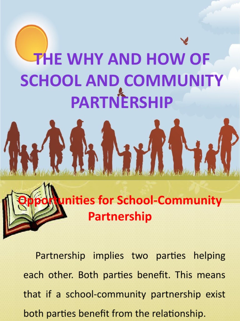 The Why and How of School and Community Partnership | PDF | Community ...