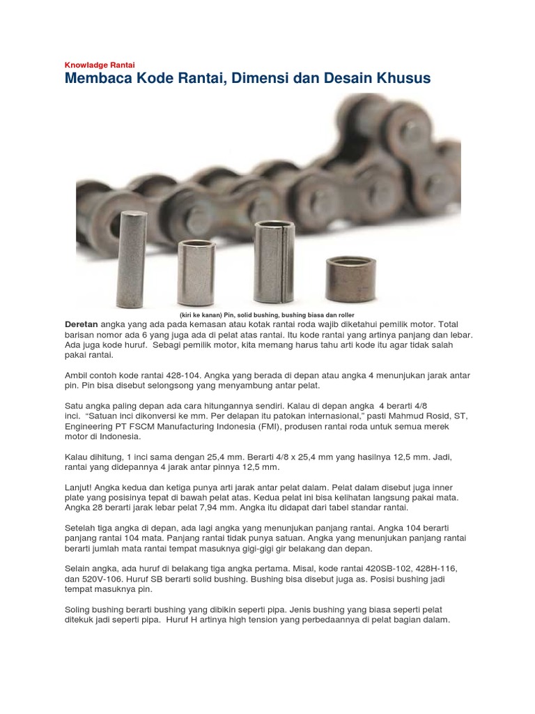 Knowladge Rantai | PDF