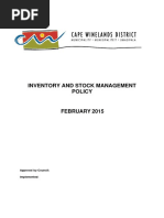 Inventory Count Procedure | PDF | Inventory | Warehouse