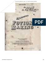 Advanced Potion Making | PDF | Harry Potter | Contemporary Fantasy Novels