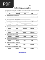 Worksheet Pangatnig | PDF