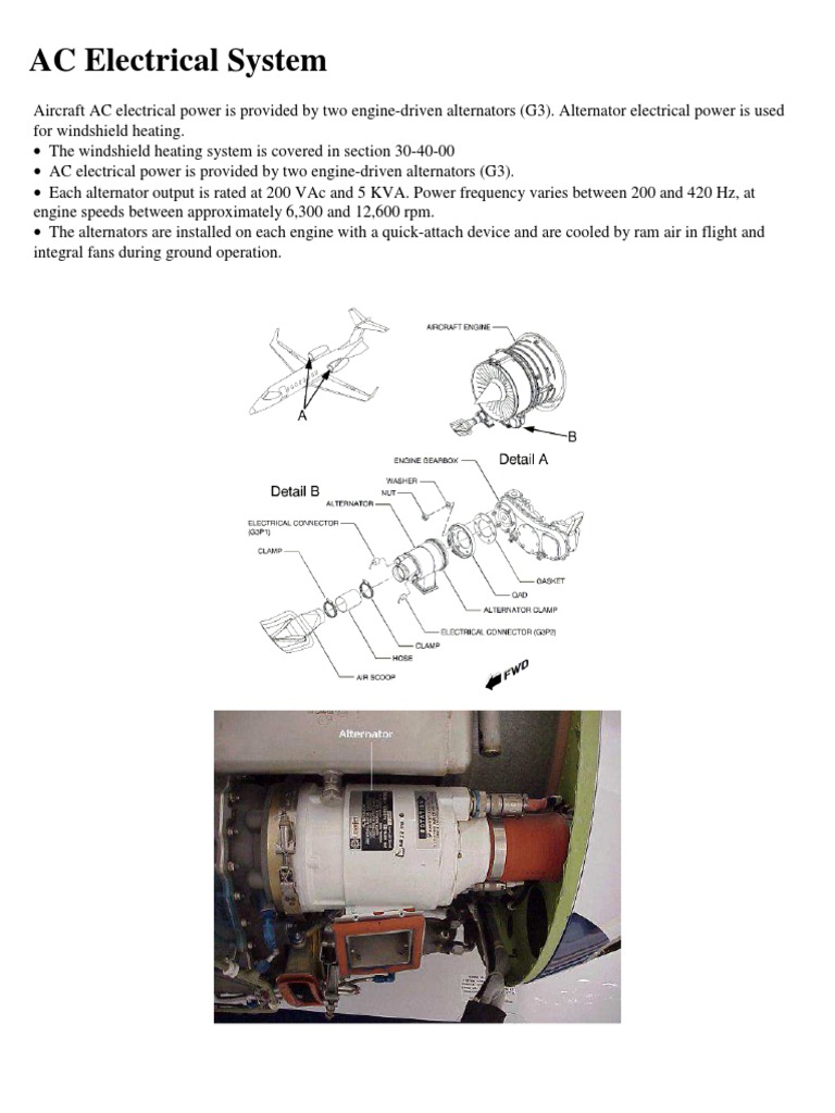 LEARJET 45 AC AND WINDSHIELD HEATING System | PDF