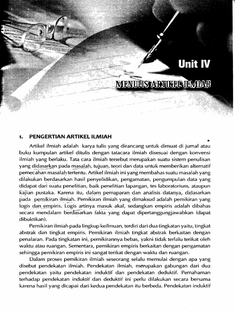 Contoh Artikel Ilmiah Populer Kelas 8 | PDF