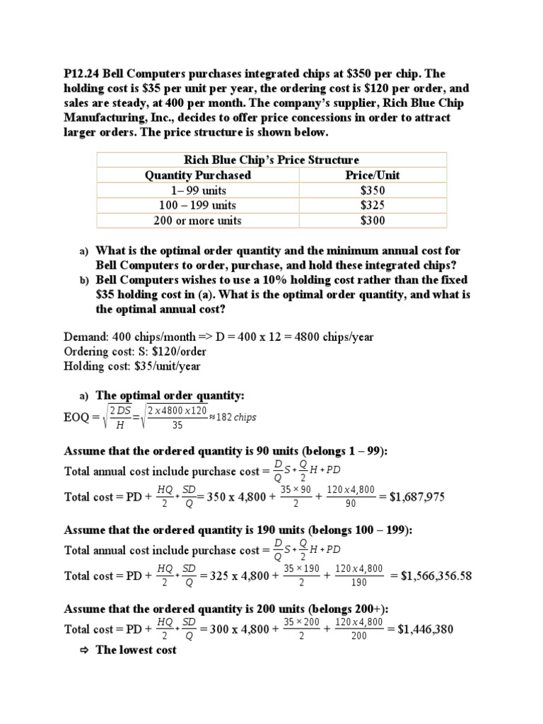 Chap 12 | PDF | Business Economics | Business