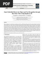 Raspberry Pi Based Reader For Blind People | PDF | Optical Character ...