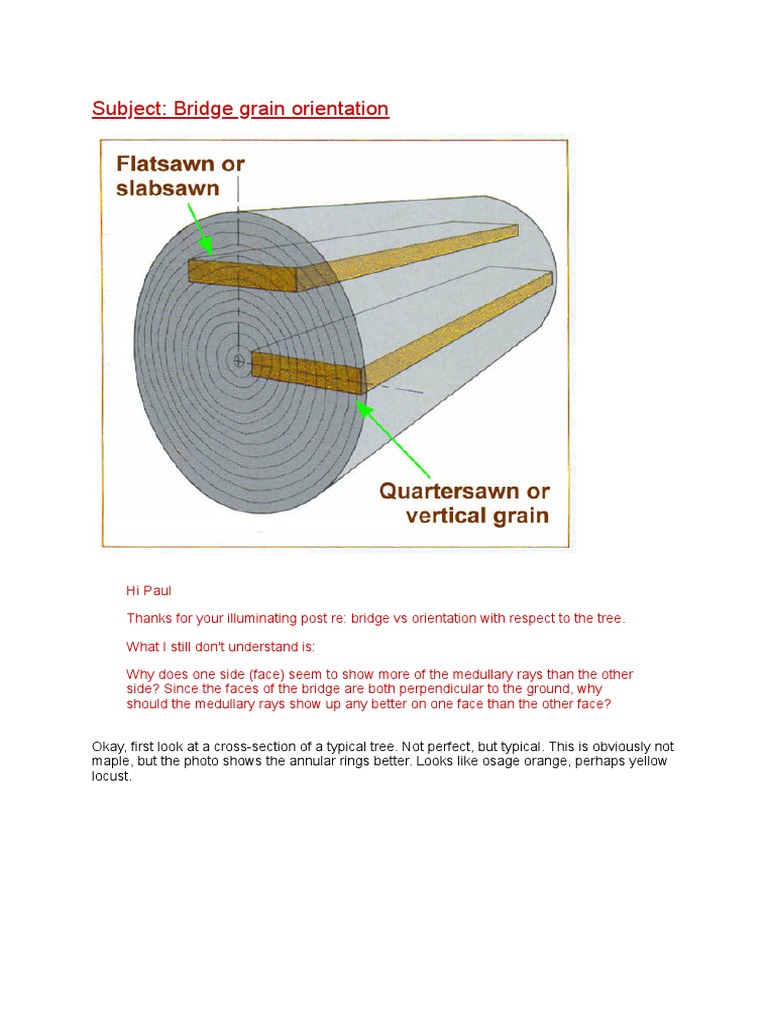 Understanding Wood Grain Orientation | PDF | Nature