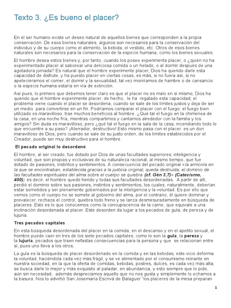 Leccion 3 | PDF | Lujuria | Amor