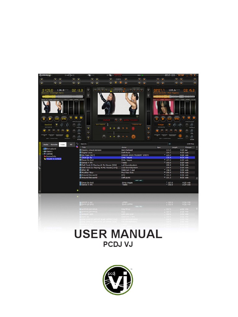 PCDJ VJ User Manual | PDF | Codec | Computer File