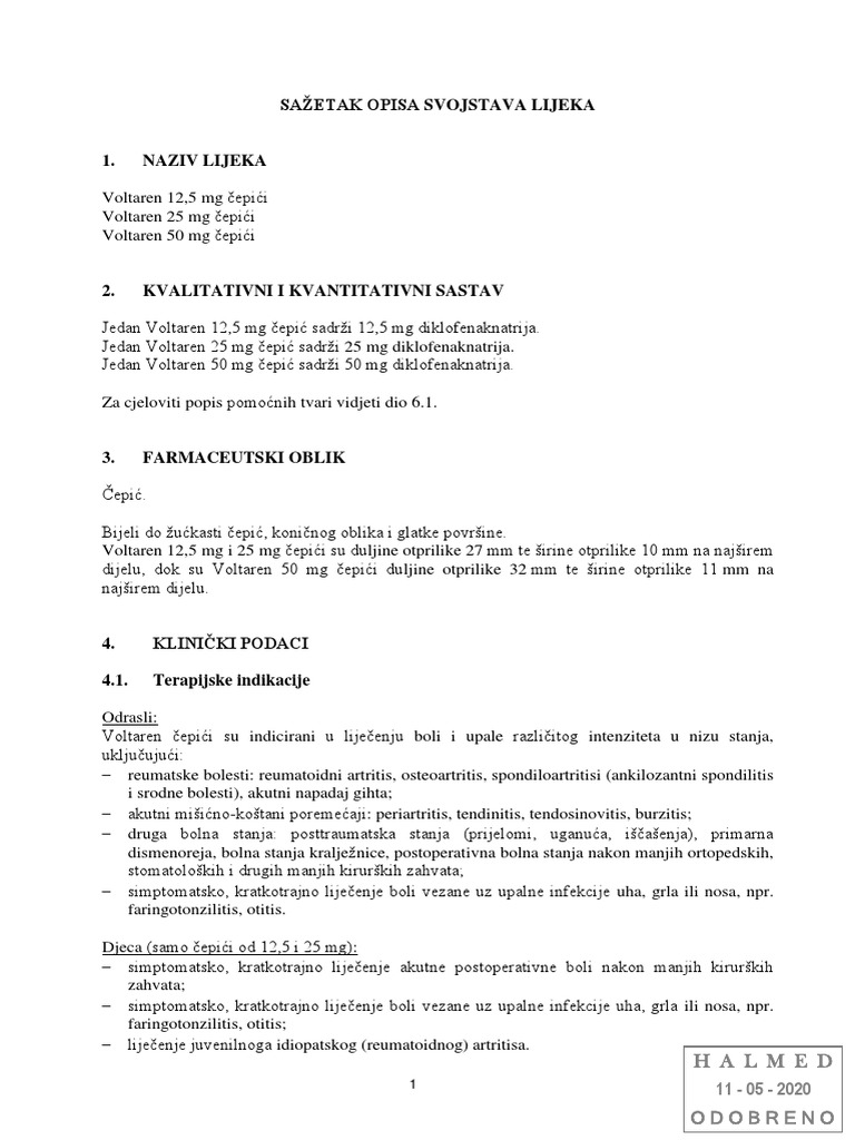 Voltaren-SPC 2 | PDF
