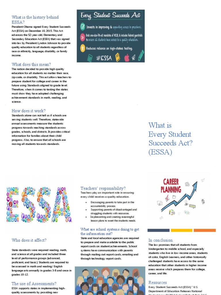 Essa Brochure Edu222 | PDF | Teachers | Educational Assessment