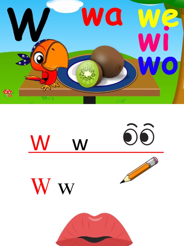 Letra W | PDF