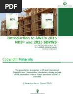 Significant Changes ANSI - AWC NDS-2024 | PDF