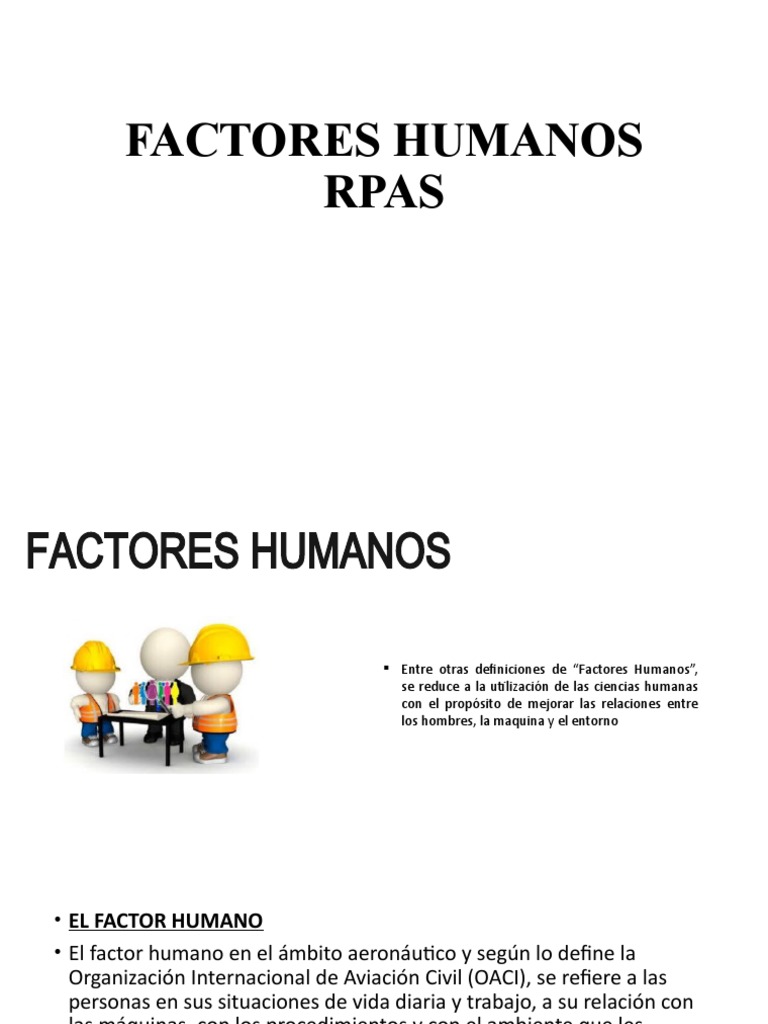 8 Factores Humanos Rpas | PDF | Oído | Ojo humano