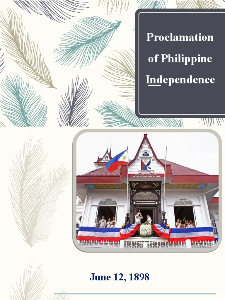 Philippine Independence Proclamation 1898 | PDF | Philippines | Abusive ...