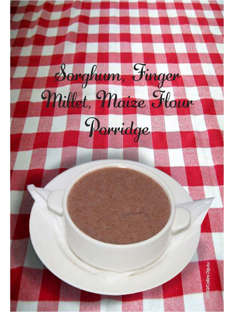 Sorghum, Finger Millet and Maize Porridge | PDF