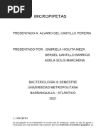 Uso y características de la pipeta de Thoma | PDF