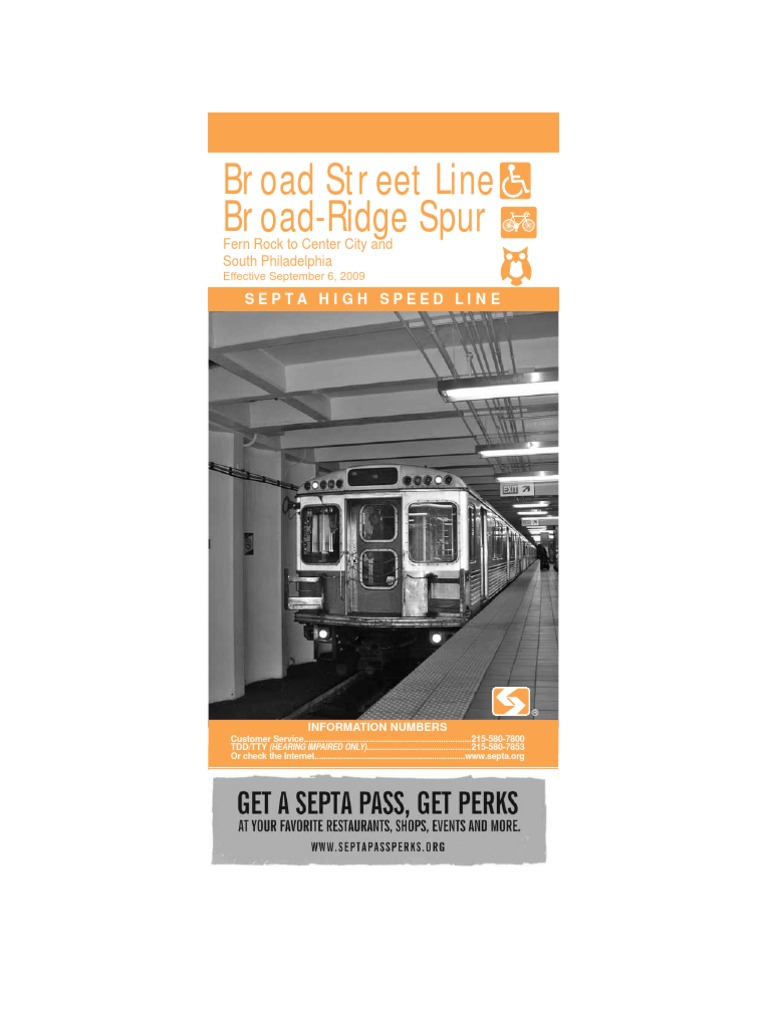 Broad Street Line | PDF